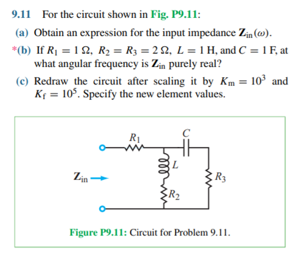 Solved 9.11 For the circuit shown in Fig. P9.11: (a) Obtain | Chegg.com