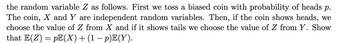 Solved 8. Let X and Y be two random variables with well | Chegg.com