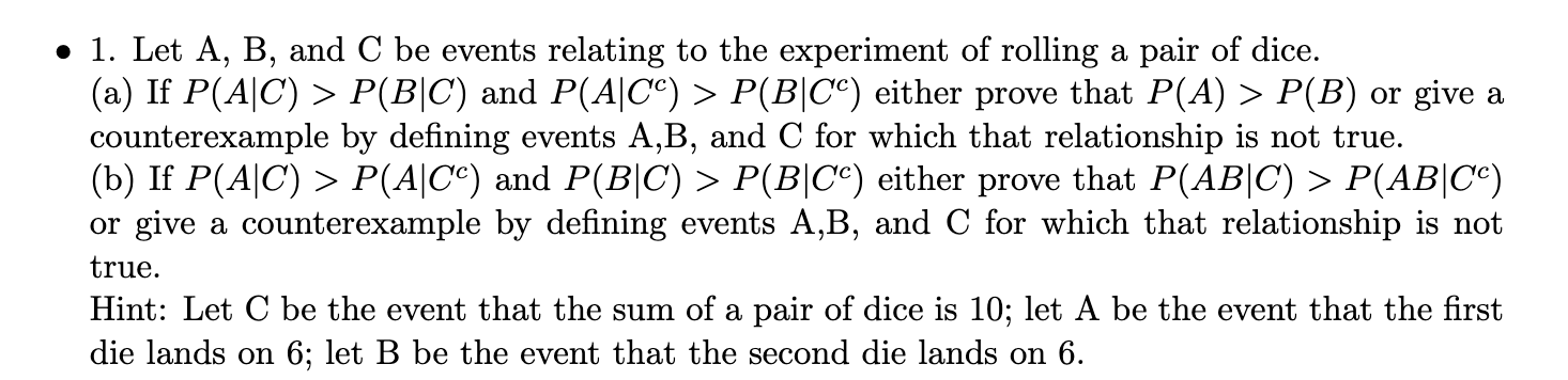 Solved Just need help with b) ﻿from the picture:(b) ﻿If | Chegg.com