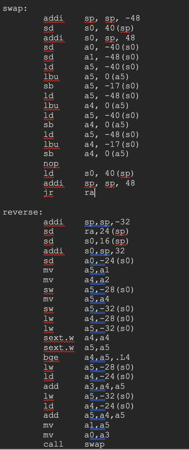 Solved Comment the following RISC V code for my better | Chegg.com