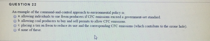 Solved QUESTION 22 An example of the command-and-control | Chegg.com