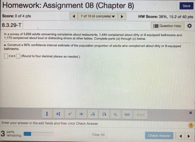 Solved Homework Assignment 08 Chapter 8 Save Score 0 Of