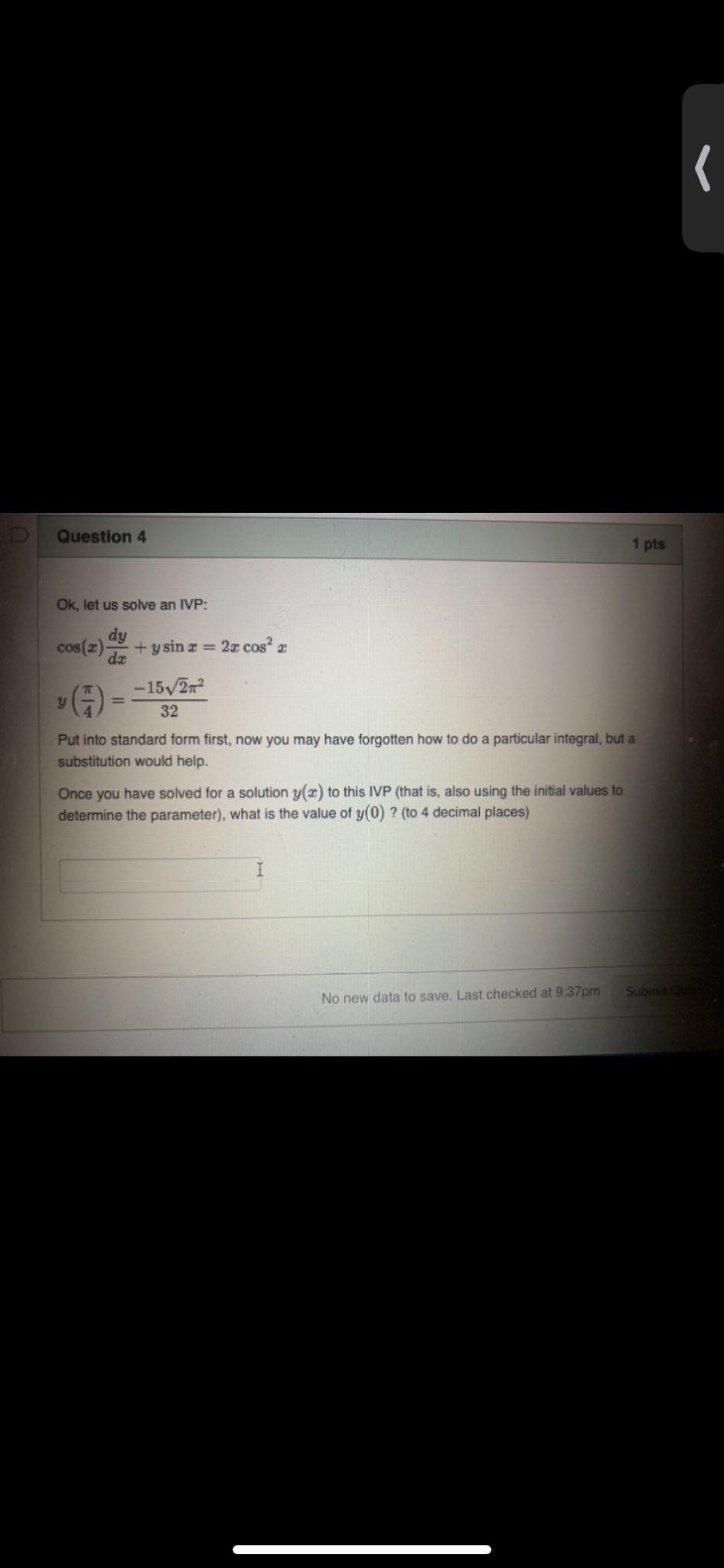 Solved Ok, let us solve an IVP: | Chegg.com