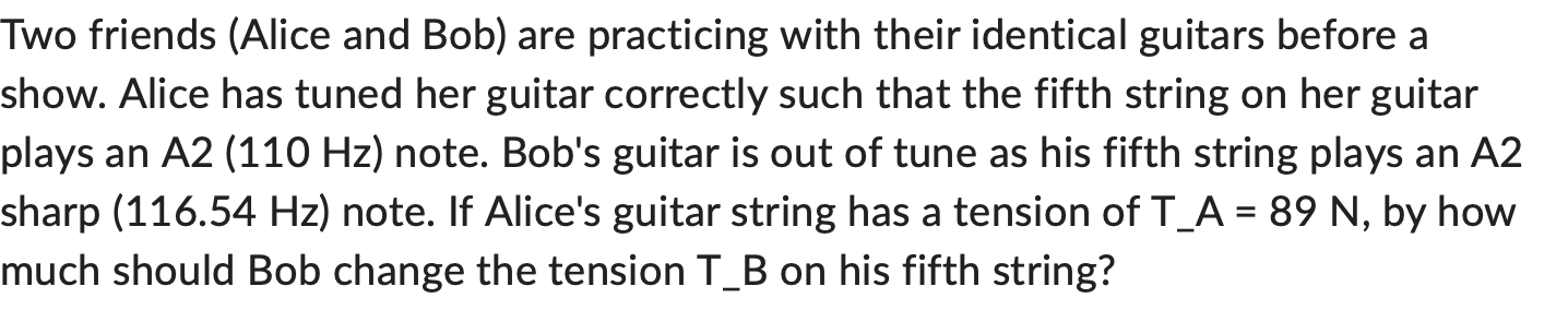 Solved Two friends (Alice and Bob) are practicing with their | Chegg.com