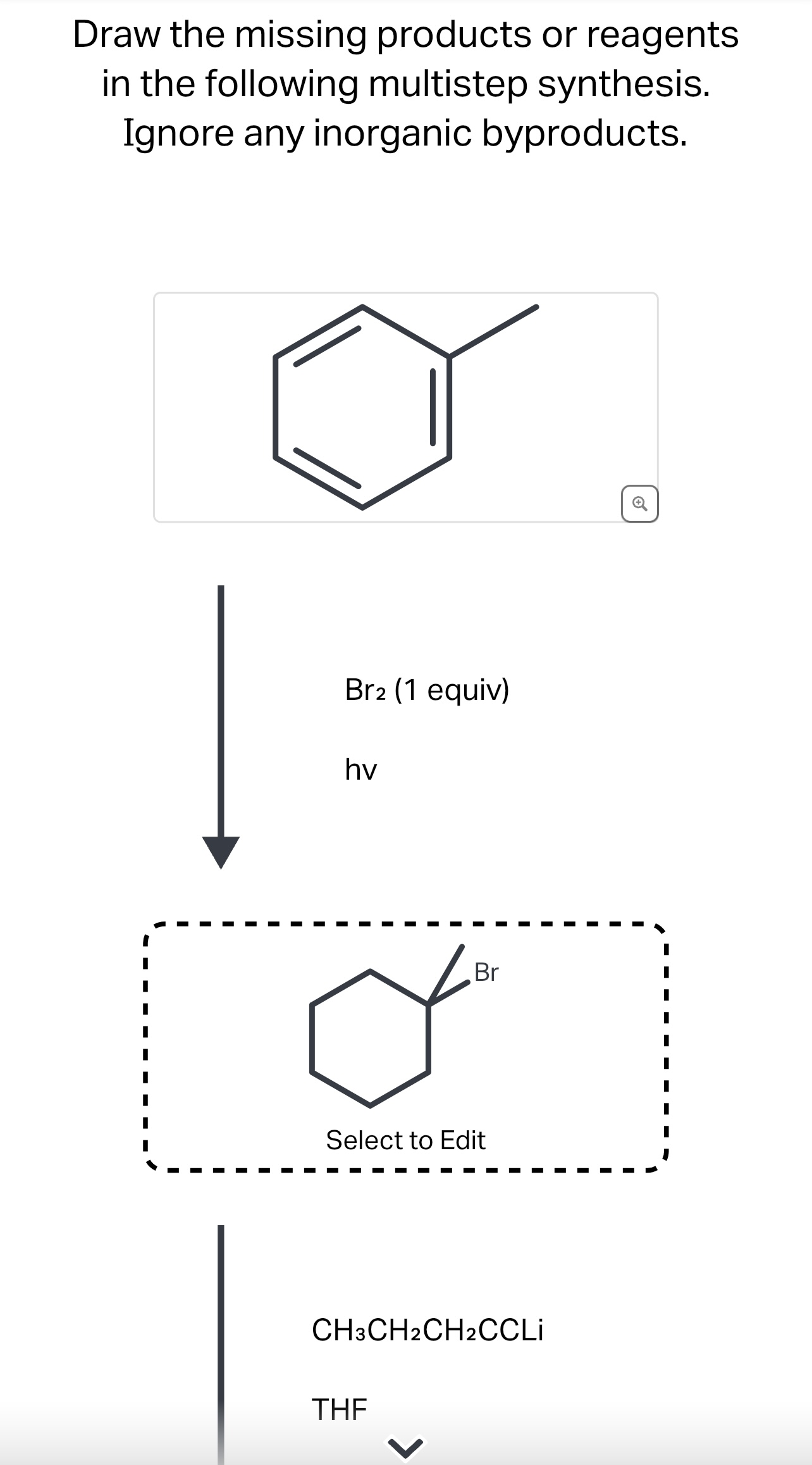 Solved Draw the missing products or reagents in the | Chegg.com