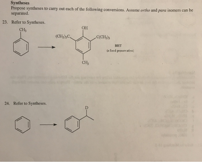 Solved Syntheses Propose syntheses to carry out each of the | Chegg.com Solved Syntheses Propose syntheses to carry out each of the | Chegg.com