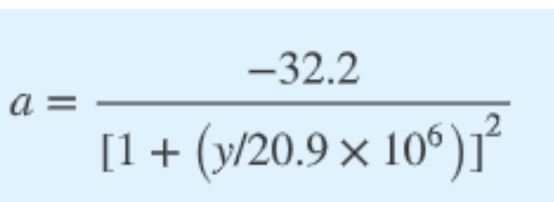 Solved The acceleration due to gravity at an altitude and | Chegg.com