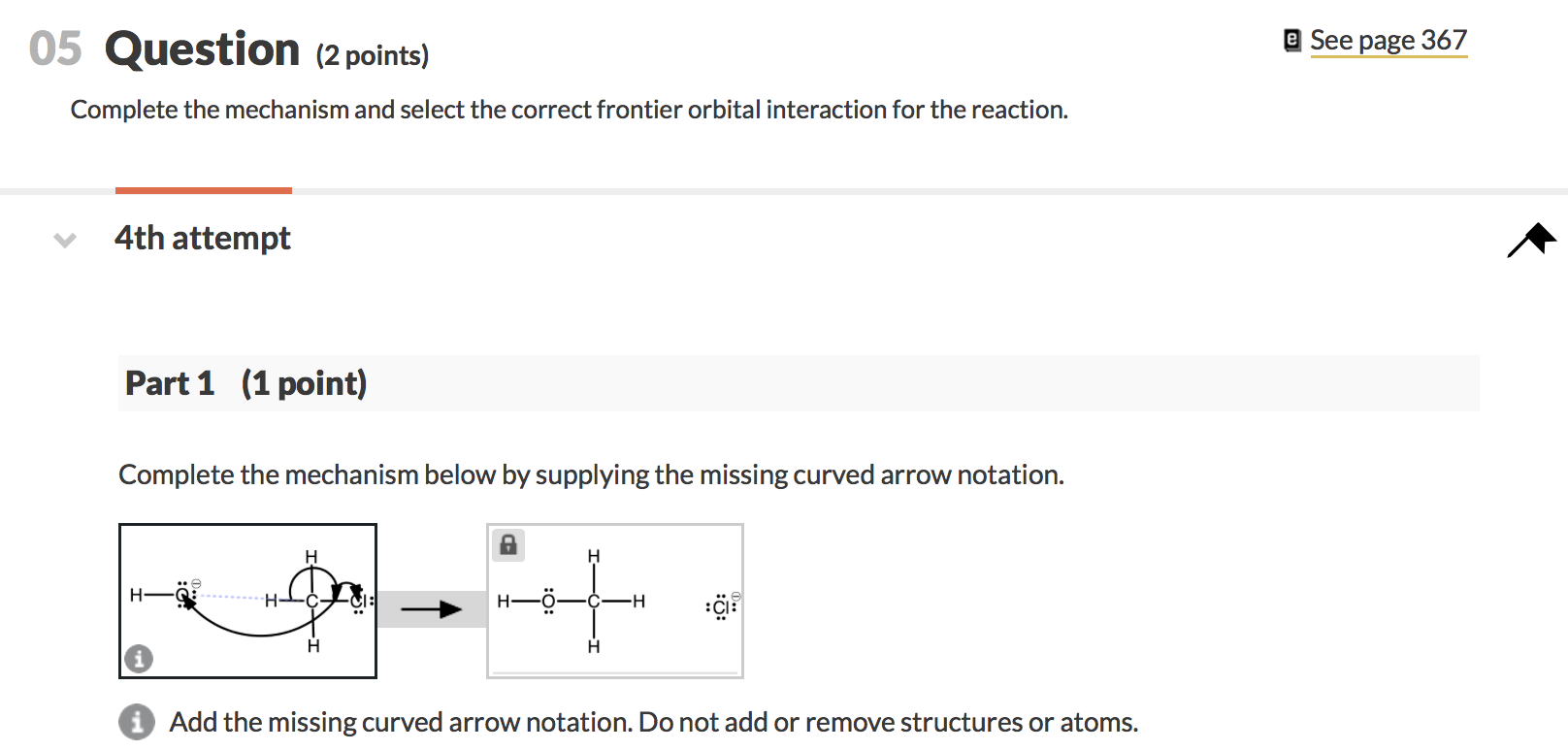 Solved 05 Question (2 points) @ See page 367 Complete the | Chegg.com