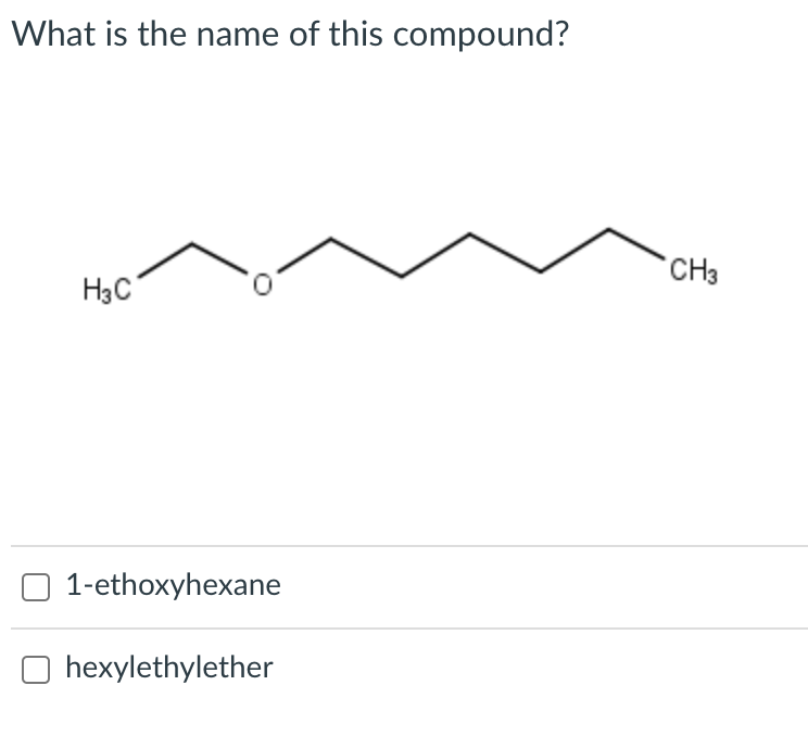 Solved What is the name of this compound? CH3 H3C | Chegg.com