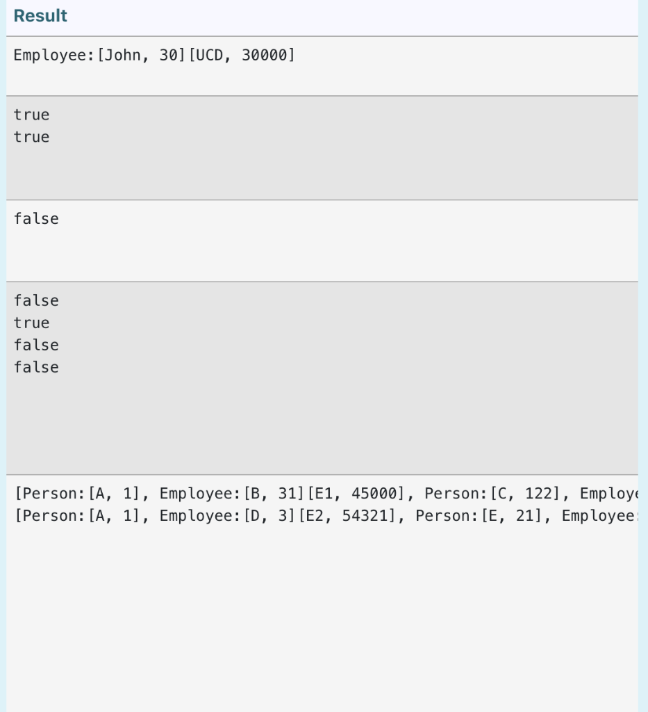 Solved Define a class named Employee. This class should | Chegg.com