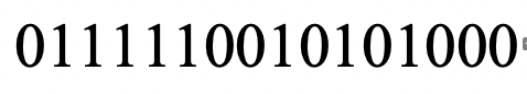 Solved 0111110010101000 | Chegg.com