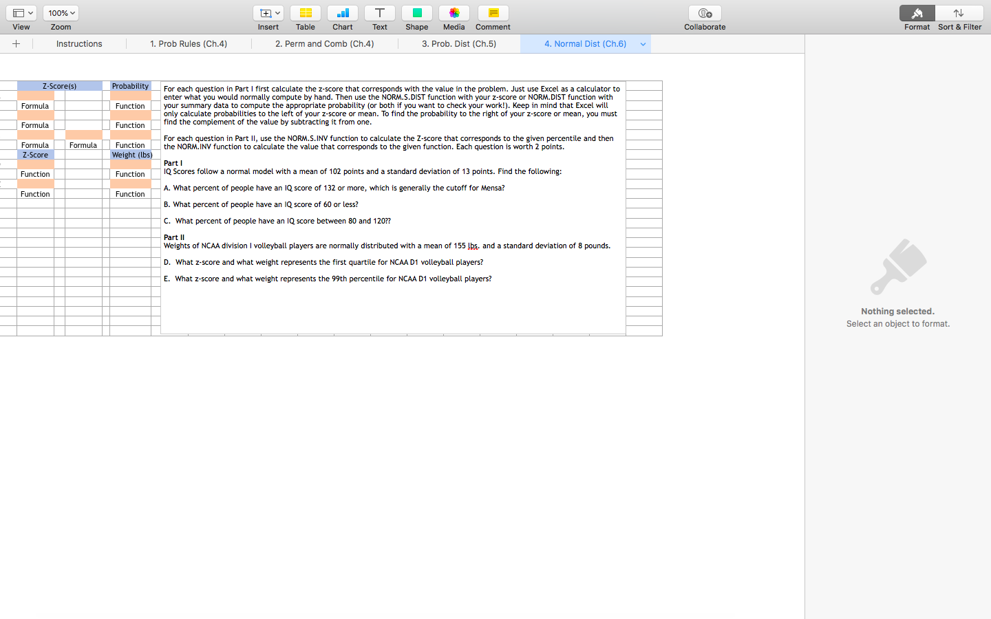 Solved For each question in Part I first calculate the | Chegg.com