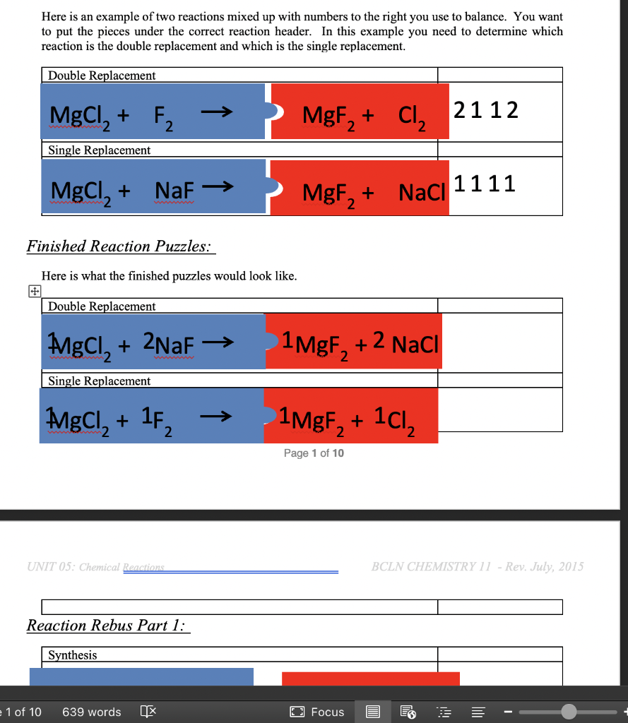 Solved these reactions are mixed up , you need to balance | Chegg.com