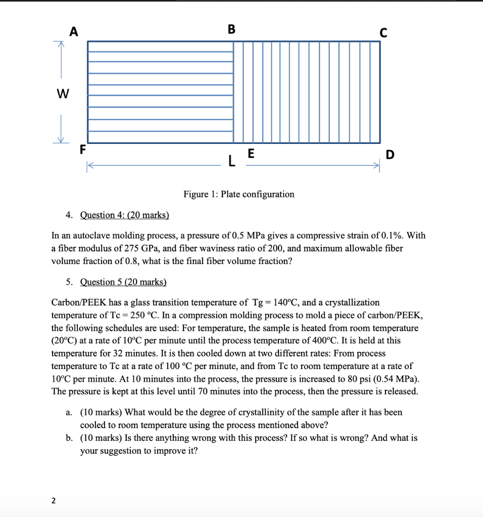 1. Question 1: (20 marks) An epoxy resin system | Chegg.com
