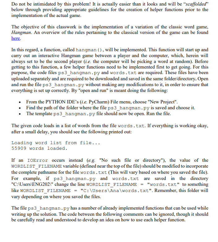 Solved Do not be intimidated by this problem! It is actually | Chegg.com