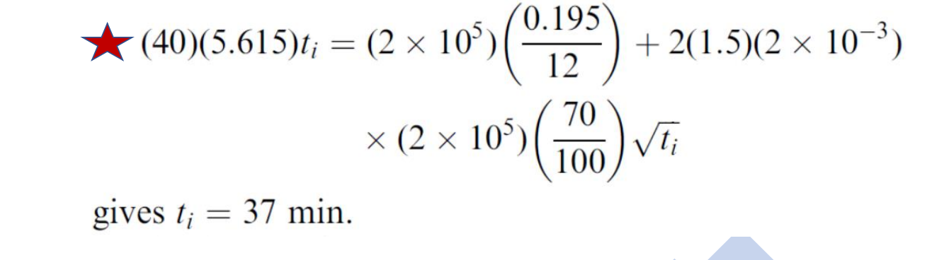 Solved Tell me how to solve for ti the result is there but i | Chegg.com