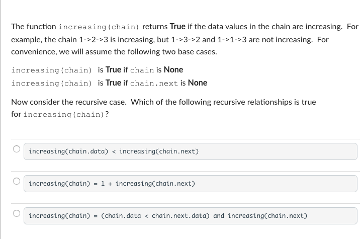 Solved Question 1 1 pts Which of the following statements | Chegg.com
