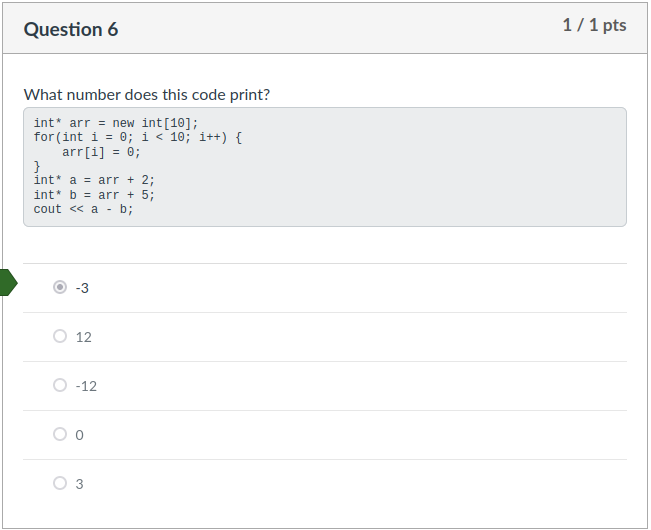 Solved \r\n\r\n\r\nQuestion 5 Original Score: 1 / 1 pts | Chegg.com