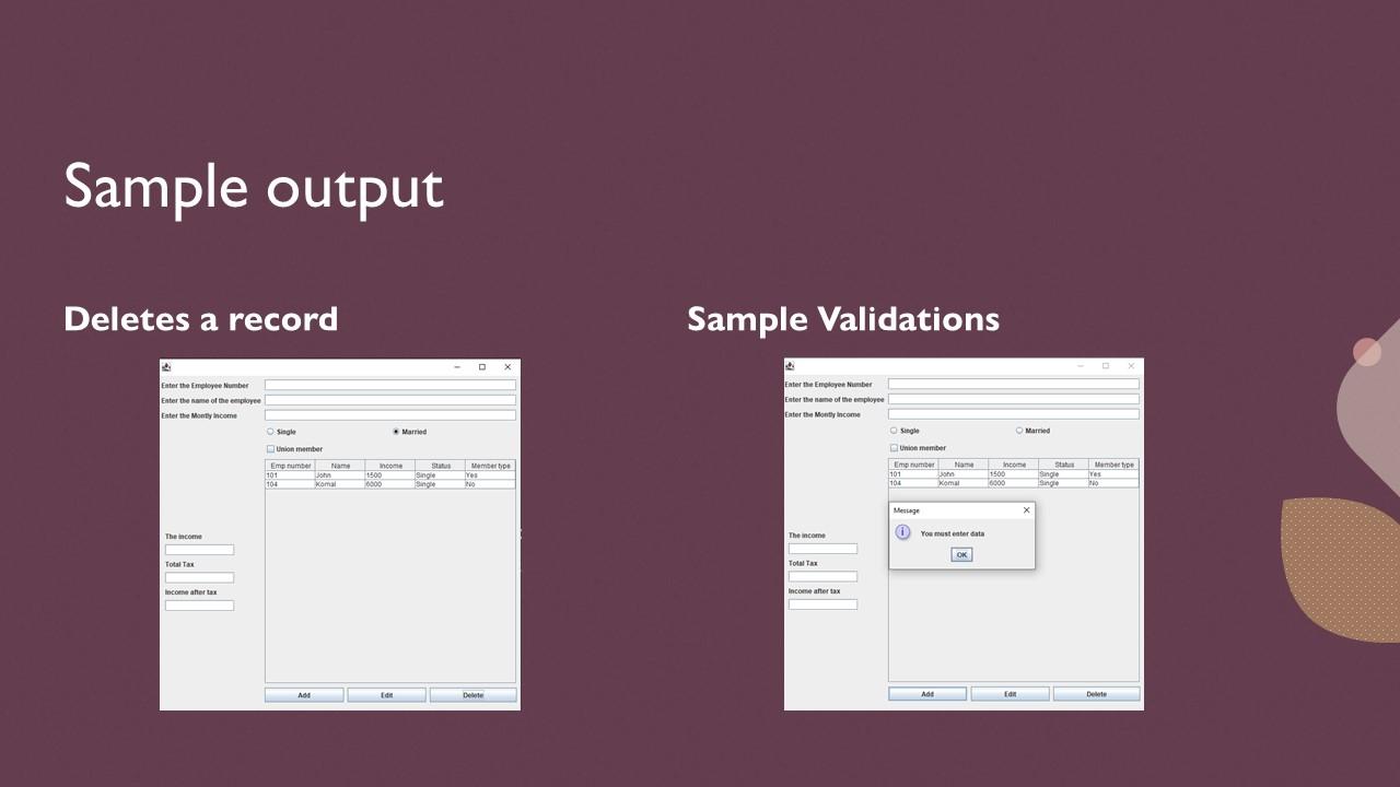 Solved Exercise: - This program will be a tax calculator - | Chegg.com