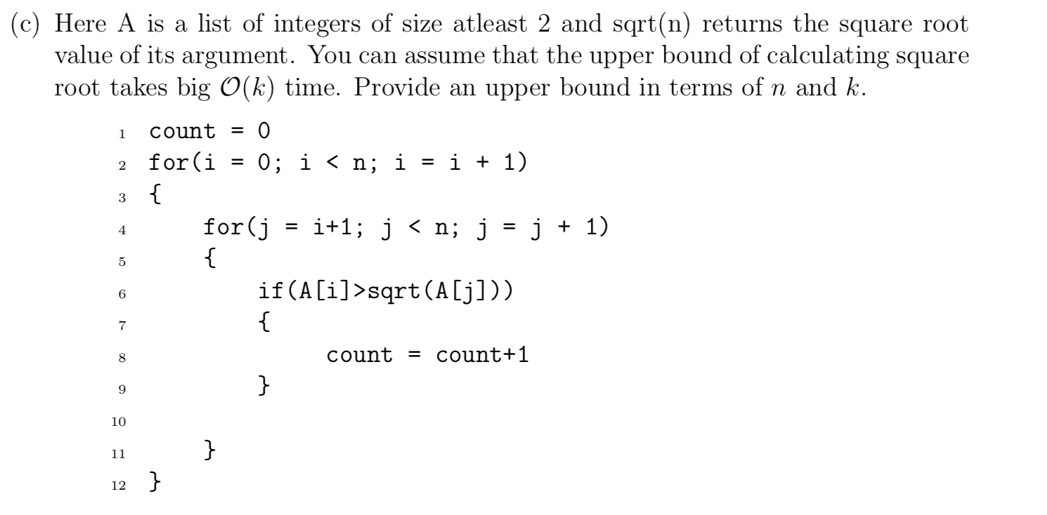 Solved 2. (3 x 10 = 30 pts) For each of the following | Chegg.com