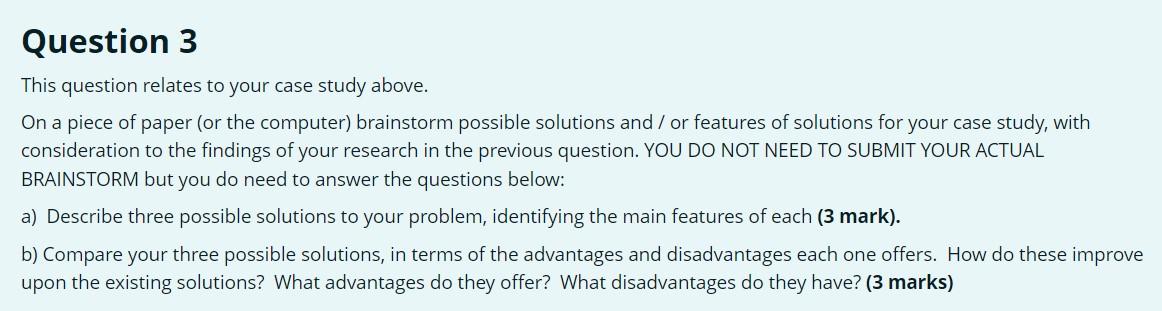 Solved Case Study: Gamifying ITECH1101. You have been asked | Chegg.com