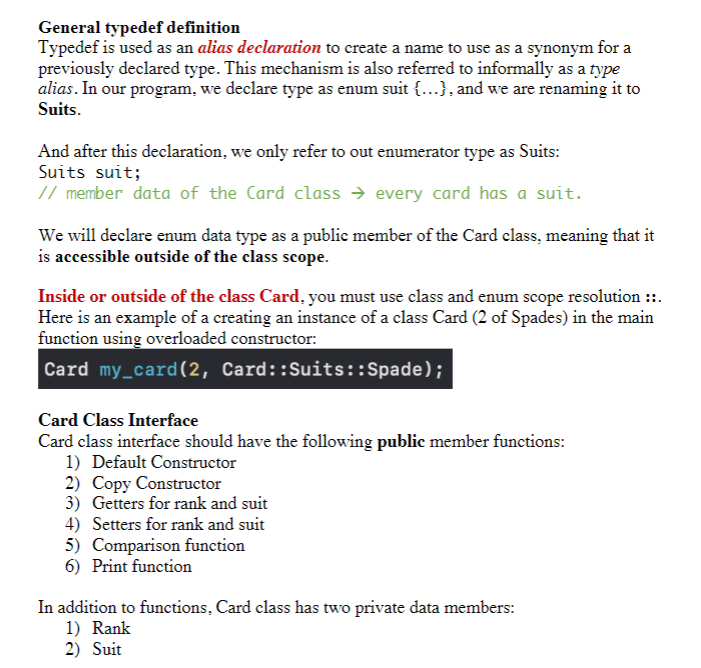 Solved Project 2 Problem: Write a program that would allow a | Chegg.com