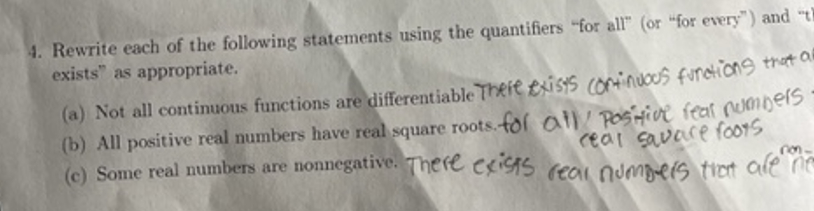 Solved Rewrite each of the following statements using the | Chegg.com