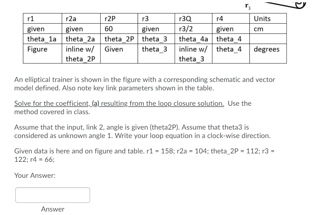 ng rza 30 deg OTH r2P r3 r4 Units 60 cm r1 given | Chegg.com