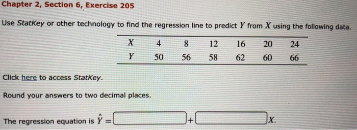 Solved Chapter 2 Section 6 Exercise 205 Use Statkey Or 3776