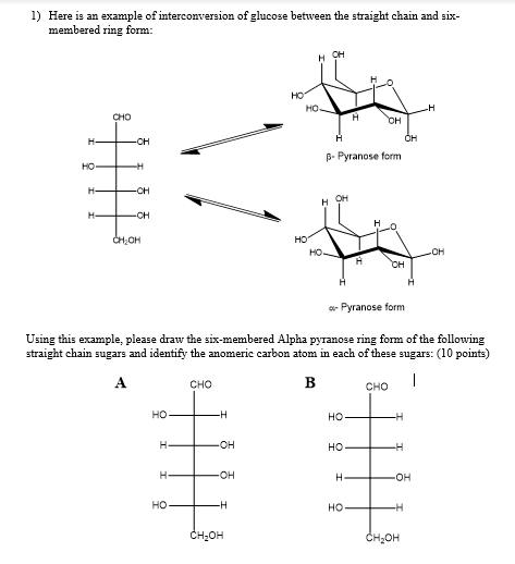 Alpha Glucose Straight Chain