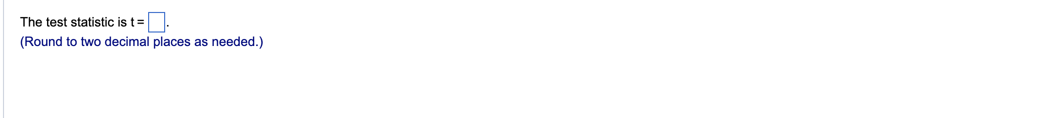 Solved Test the claim below about the mean of the | Chegg.com