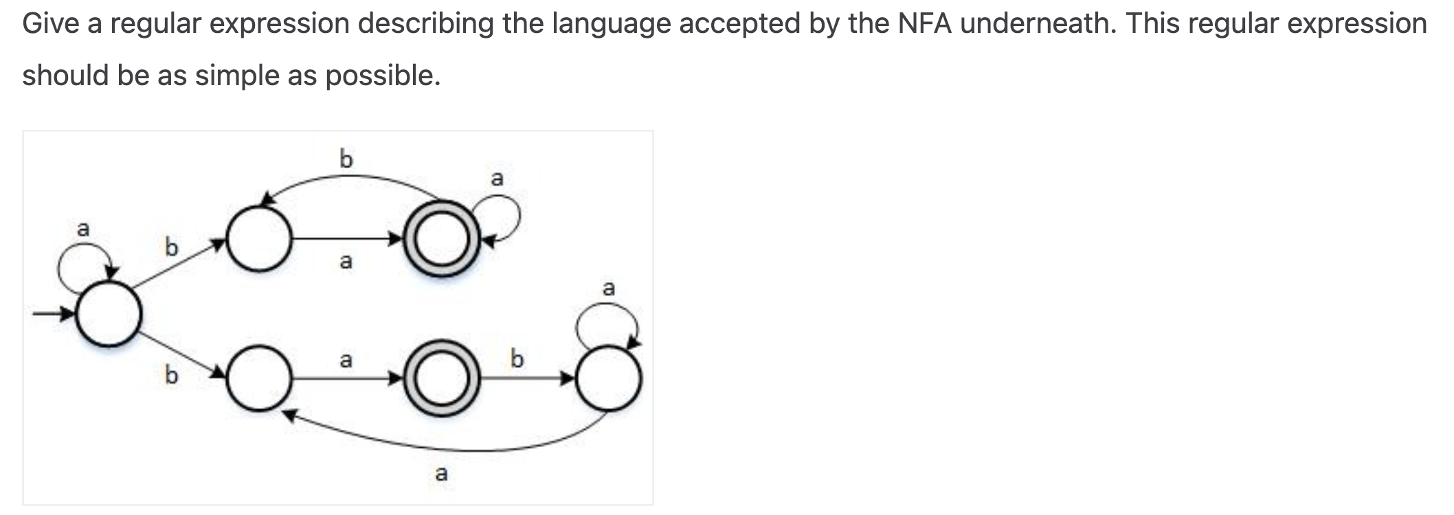 Solved Give A Regular Expression Describing The Language