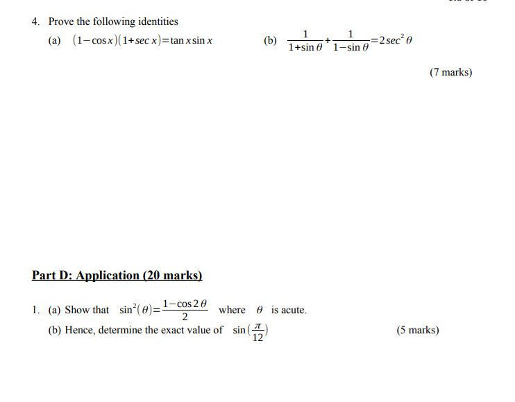 Solved Prove the following | Chegg.com