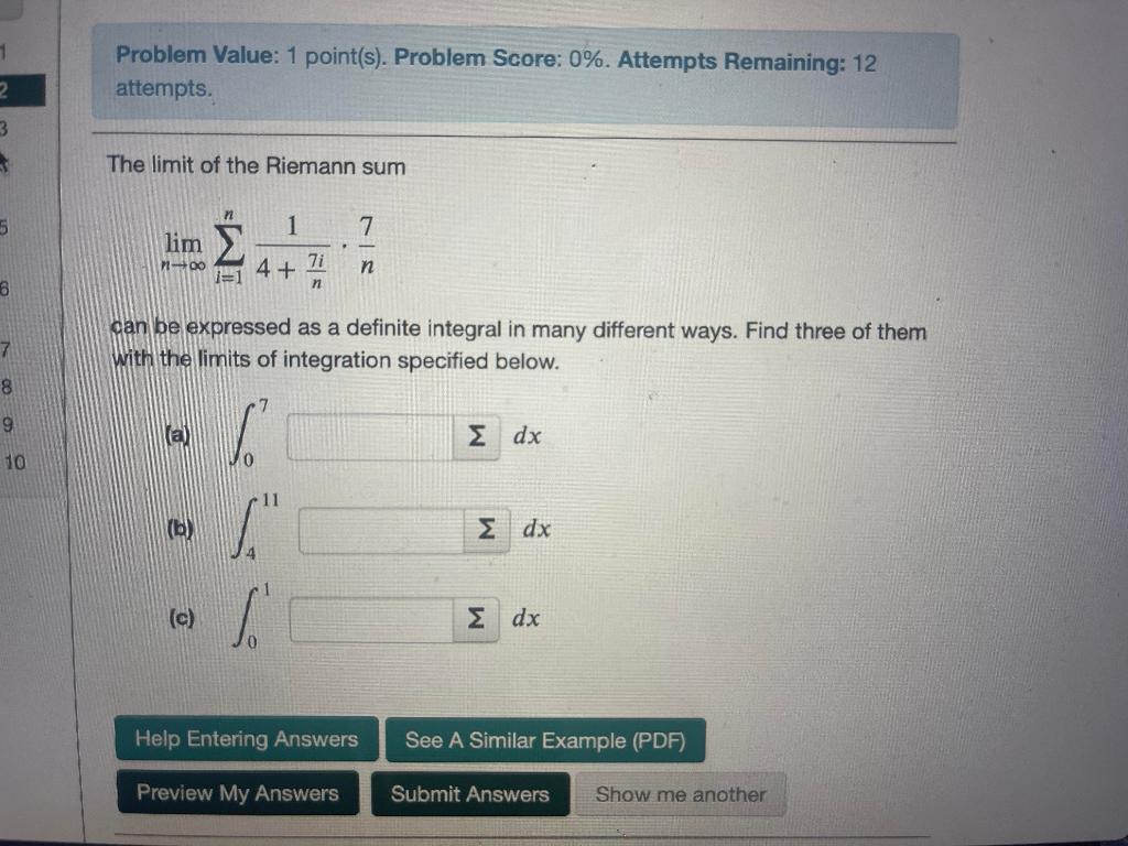 Solved 1 Problem Value: 1 point(s). Problem Score: 0%. | Chegg.com