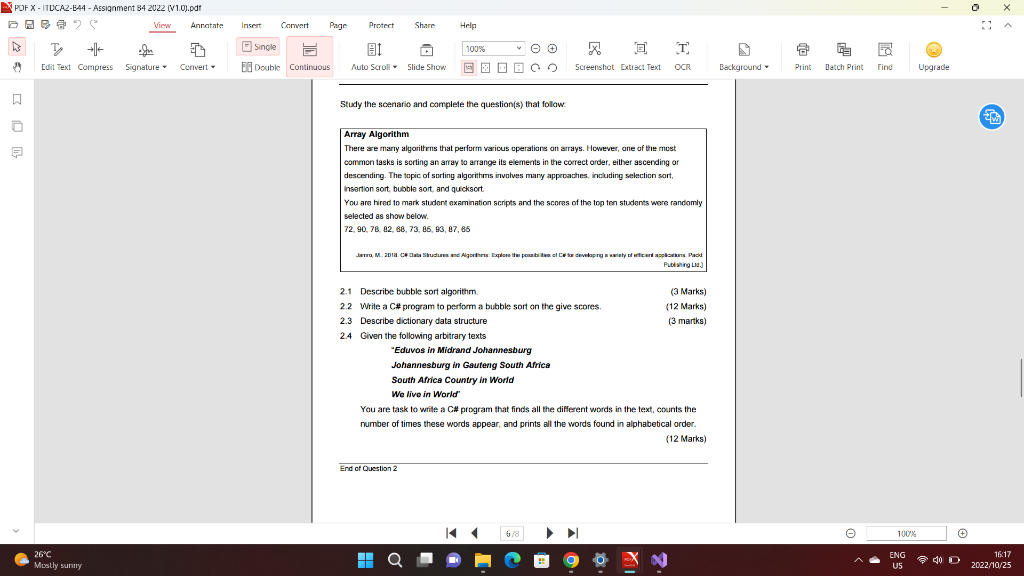 Solved Study the scenario and complete the question(s) that | Chegg.com