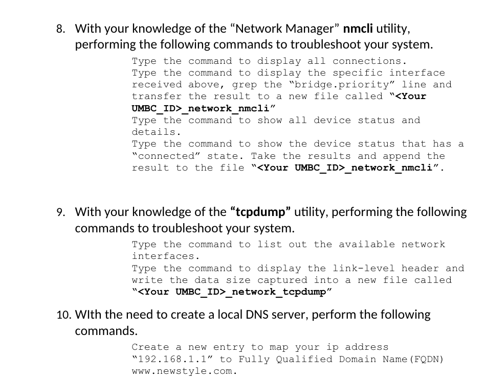 Solved 5. As the Linux system administrator for a starter | Chegg.com