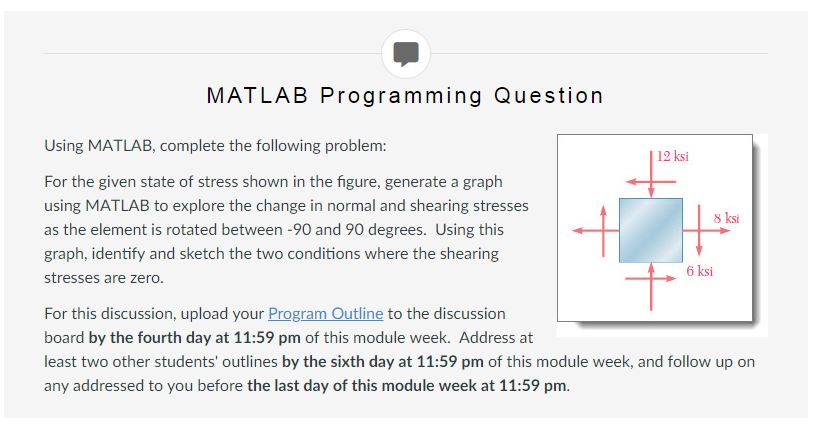 Solved MATLAB Programming Question Using MATLAB, complete | Chegg.com