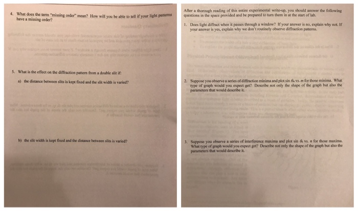 Solved What does the term "missing order" mean? How will you | Chegg.com