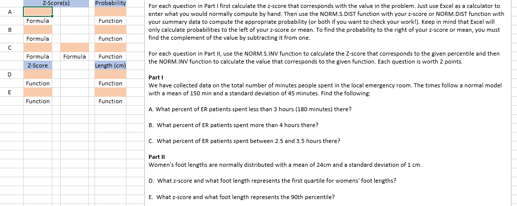 Solved For each question in Part I first calculate the | Chegg.com