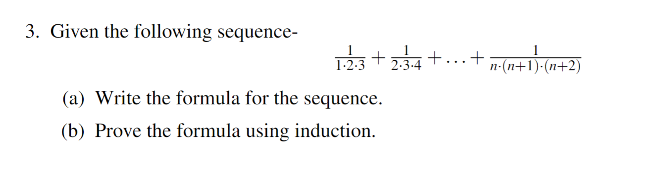 Solved Given the following | Chegg.com