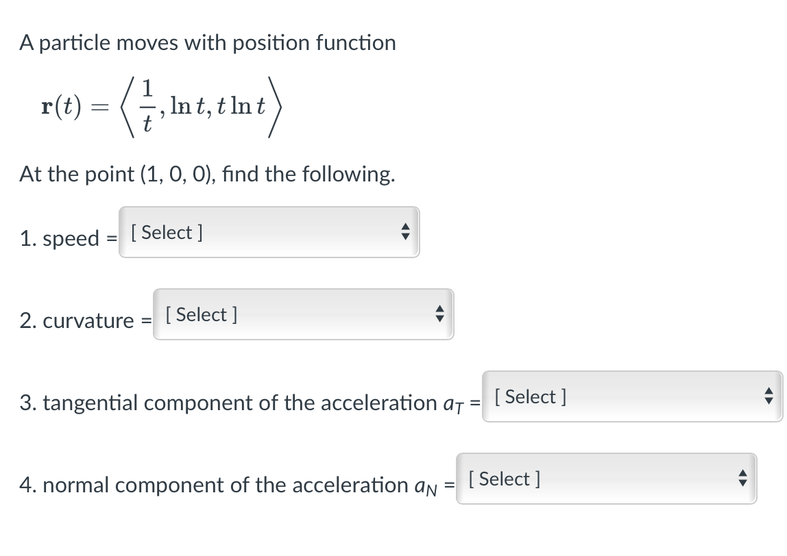 Solved A particle moves with position function | Chegg.com
