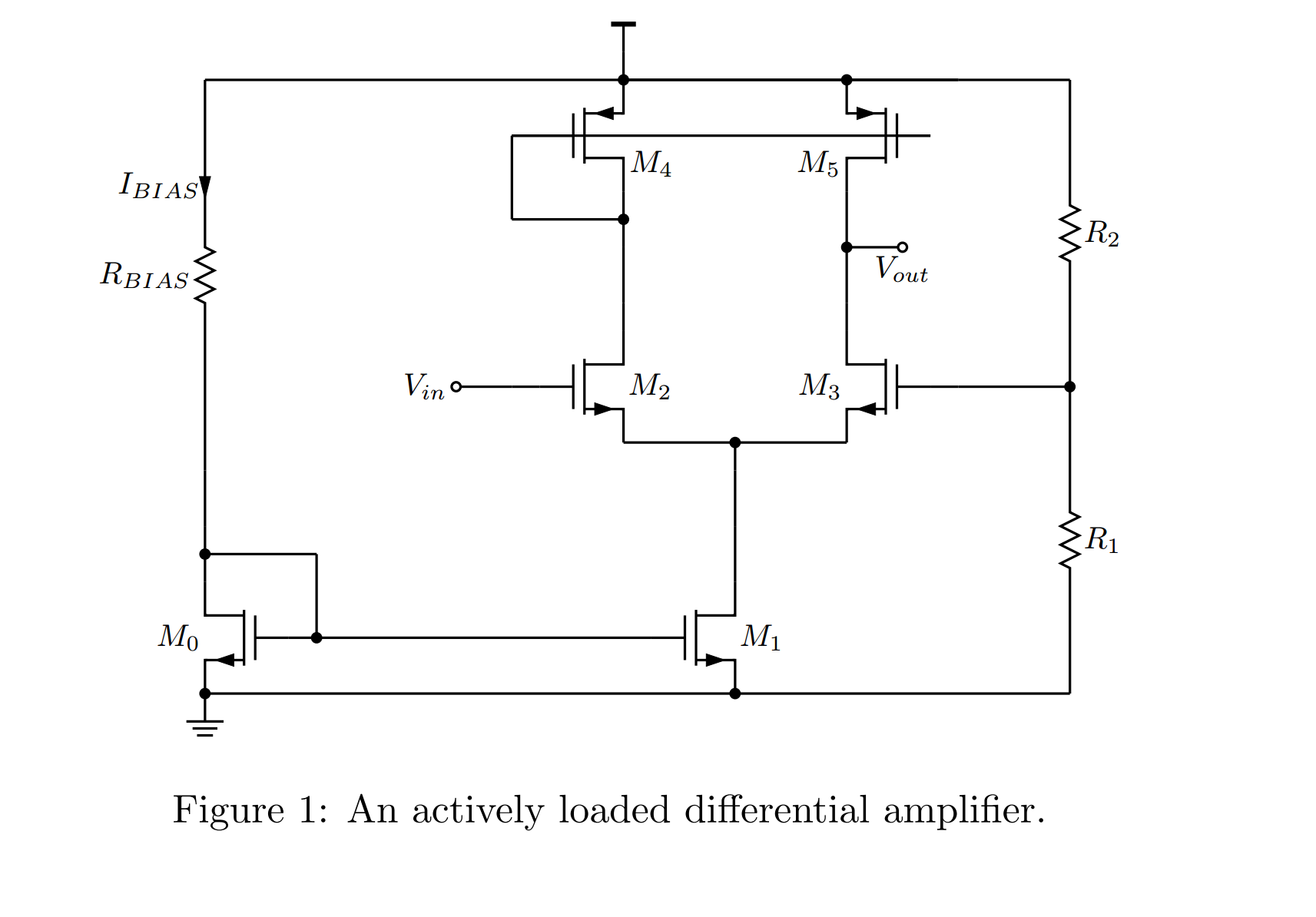 Solved 2 Design The Differential Amplifier In Fig 1 