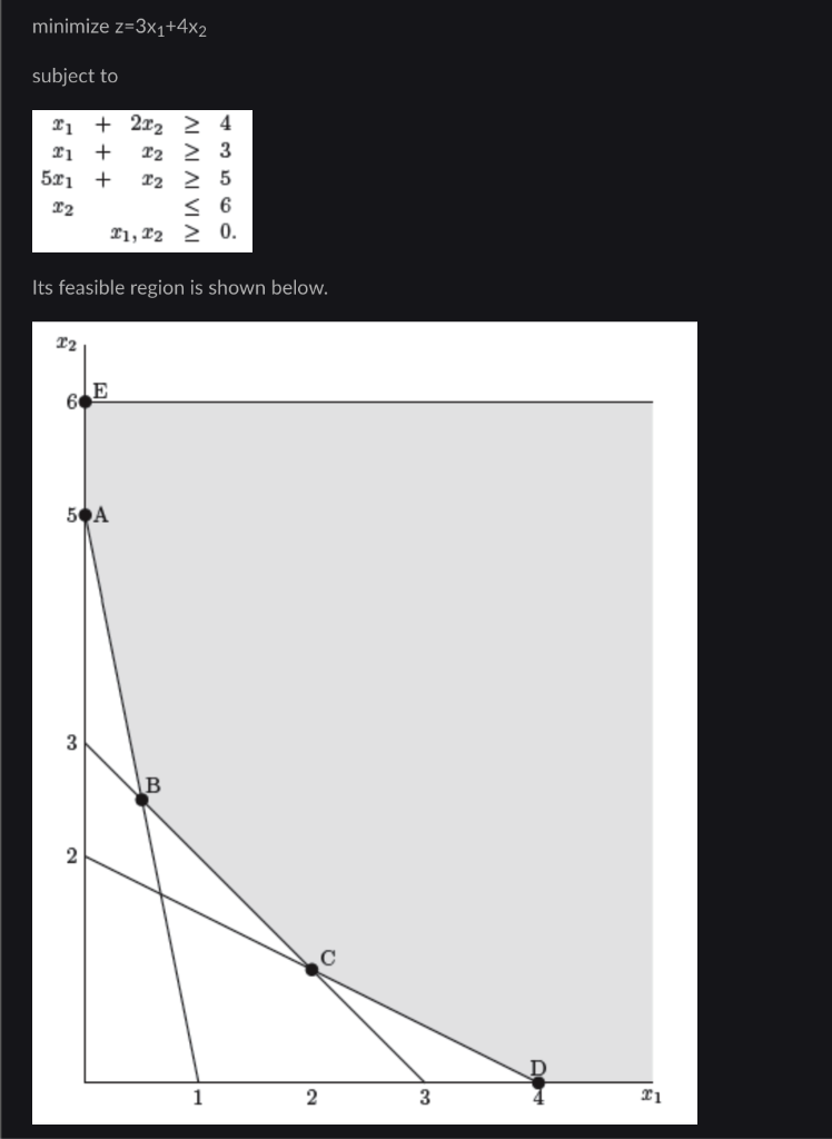 Solved (a) Let s1, s2, s3, and s4 be the slack variables. | Chegg.com