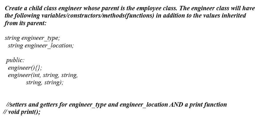 Solved CS 162 Assignment Four (Dynamic Polymorphism) Extend | Chegg.com