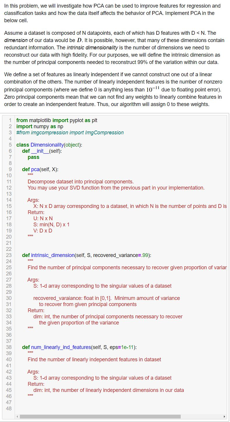 from matplotlib import pyplot as plt import numpy as | Chegg.com