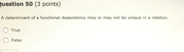 Solved Question 2 (3 points) In an enterprise-class database | Chegg.com