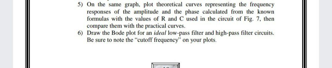 Solved 5) On the same graph, plot theoretical curves | Chegg.com
