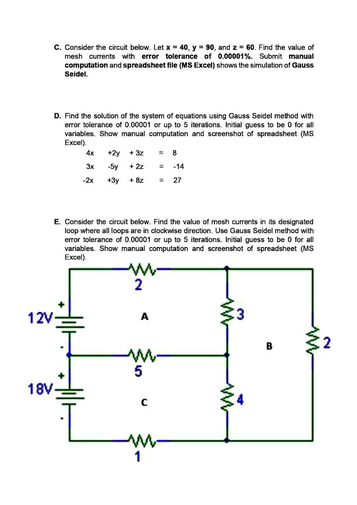 Degree: Electrical Engineering Course: Power System | Chegg.com