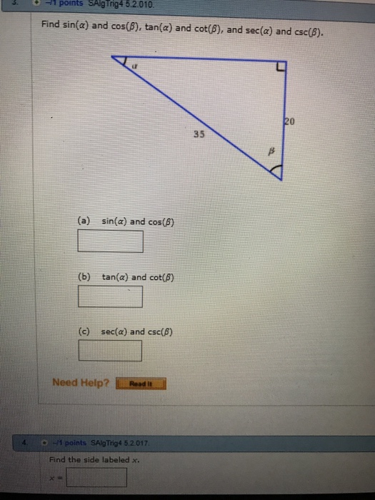 Solved Find sin(alpha) and cos(beta), tan(alpha) and | Chegg.com