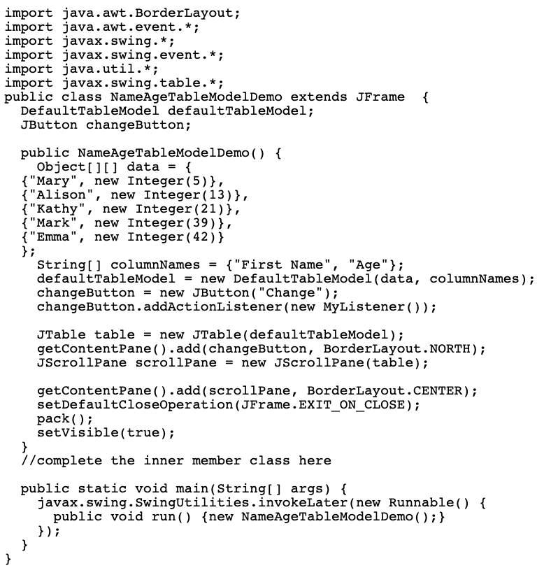 Consider the following java program: class | Chegg.com